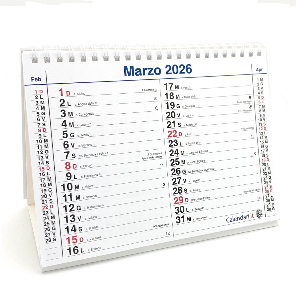 Calendario 2026 planner planning muro maxi per ufficio calendari.it