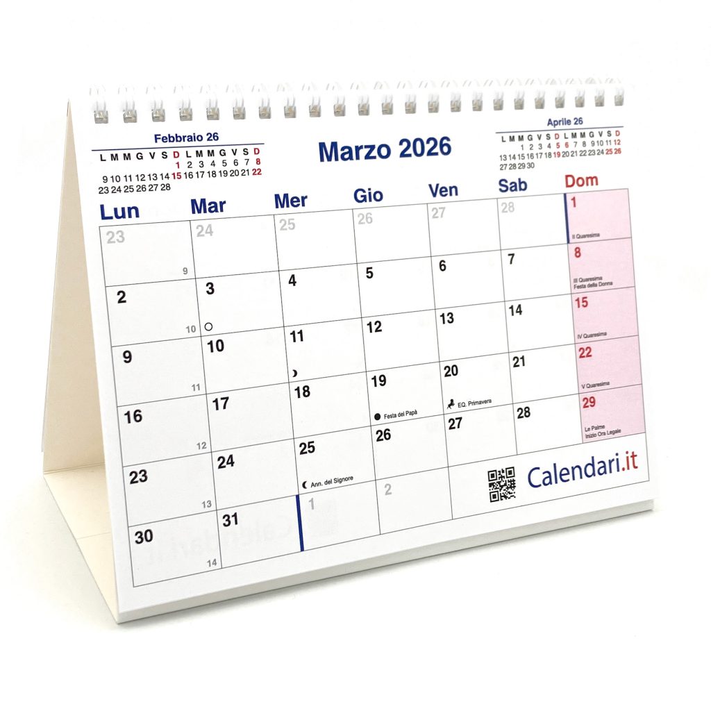 Calendario 2026 planner planning muro maxi per ufficio calendari.it